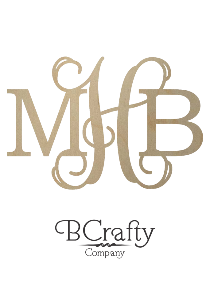 Wooden Vine Initial – BCrafty Company