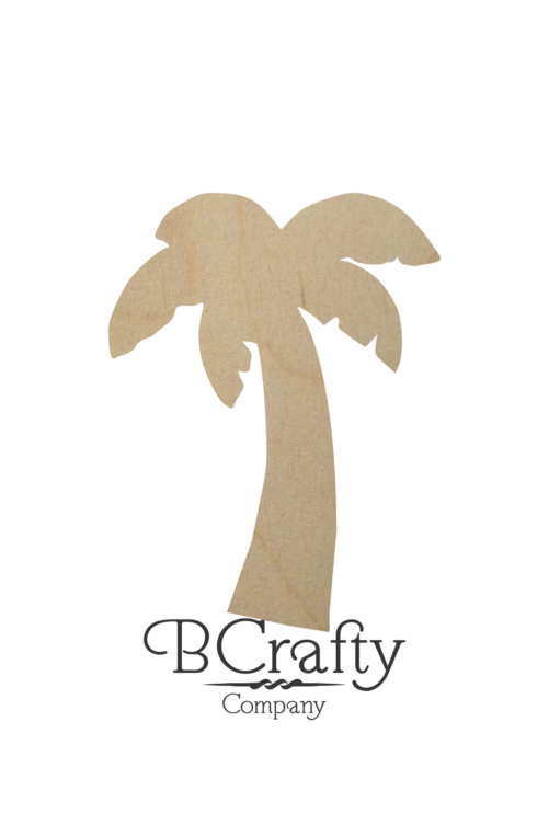 Wooden Palm Tree Cutout | Wooden Palm Tree | Wood Palm Tree Shape