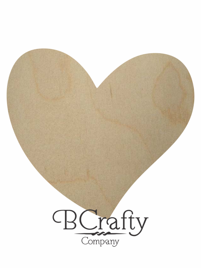 Wooden Heart Cutouts | Wodoen Heart Shapes | Wood Heart Crafts