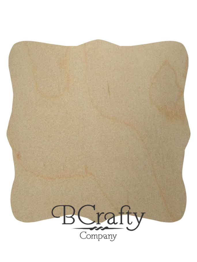 Wooden Plaque Blanks – BCrafty Company