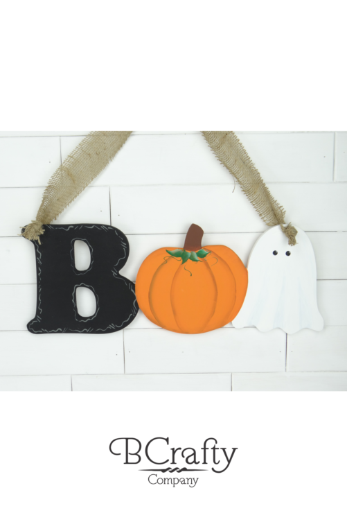 Wooden Boo Cutout Sign – BCrafty Company